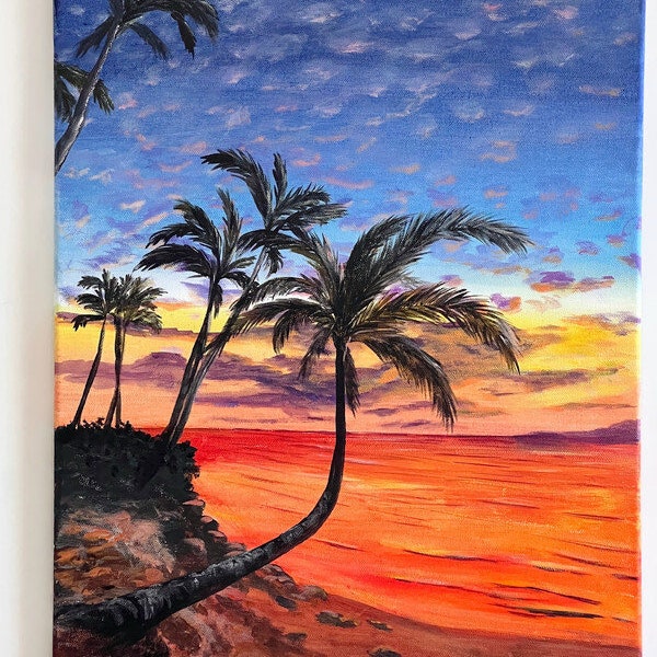 Sunset Acrylic - Etsy