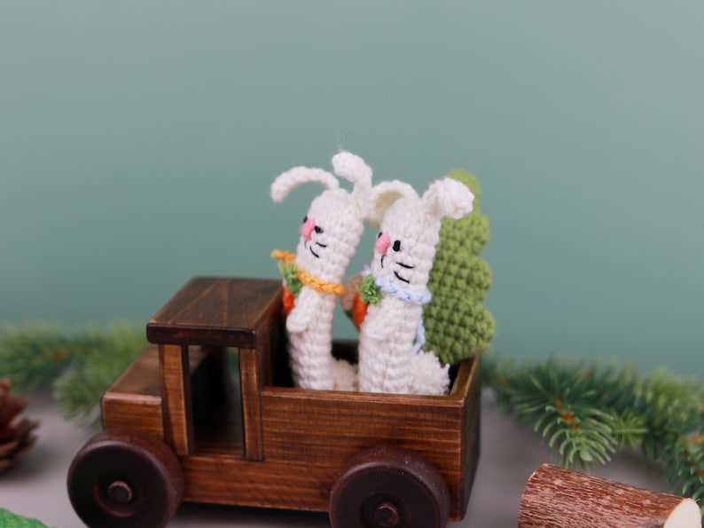 Crochet Bunny Fidget Clicker Toy Pattern PDF, Positive Pocket Friend ...