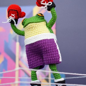 Boxing Outfit for the Frog, Crochet Pattern, PDF Tutorial, Sports ...