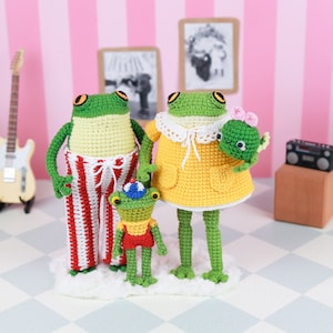 Family Outfit and Kids Crochet Pattern, PDF Amigurumi Tutorial, Little ...