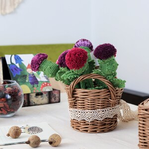 Thistle Cardo Artichoke Crochet Flower PDF Pattern - Etsy