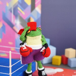 Boxing Outfit for the Frog, Crochet Pattern, PDF Tutorial, Sports ...