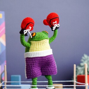 Boxing Outfit for the Frog, Crochet Pattern, PDF Tutorial, Sports ...
