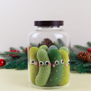 Funny Pickle Crochet Pattern PDF - Amigurumi Christmas Ornament - DIY ...