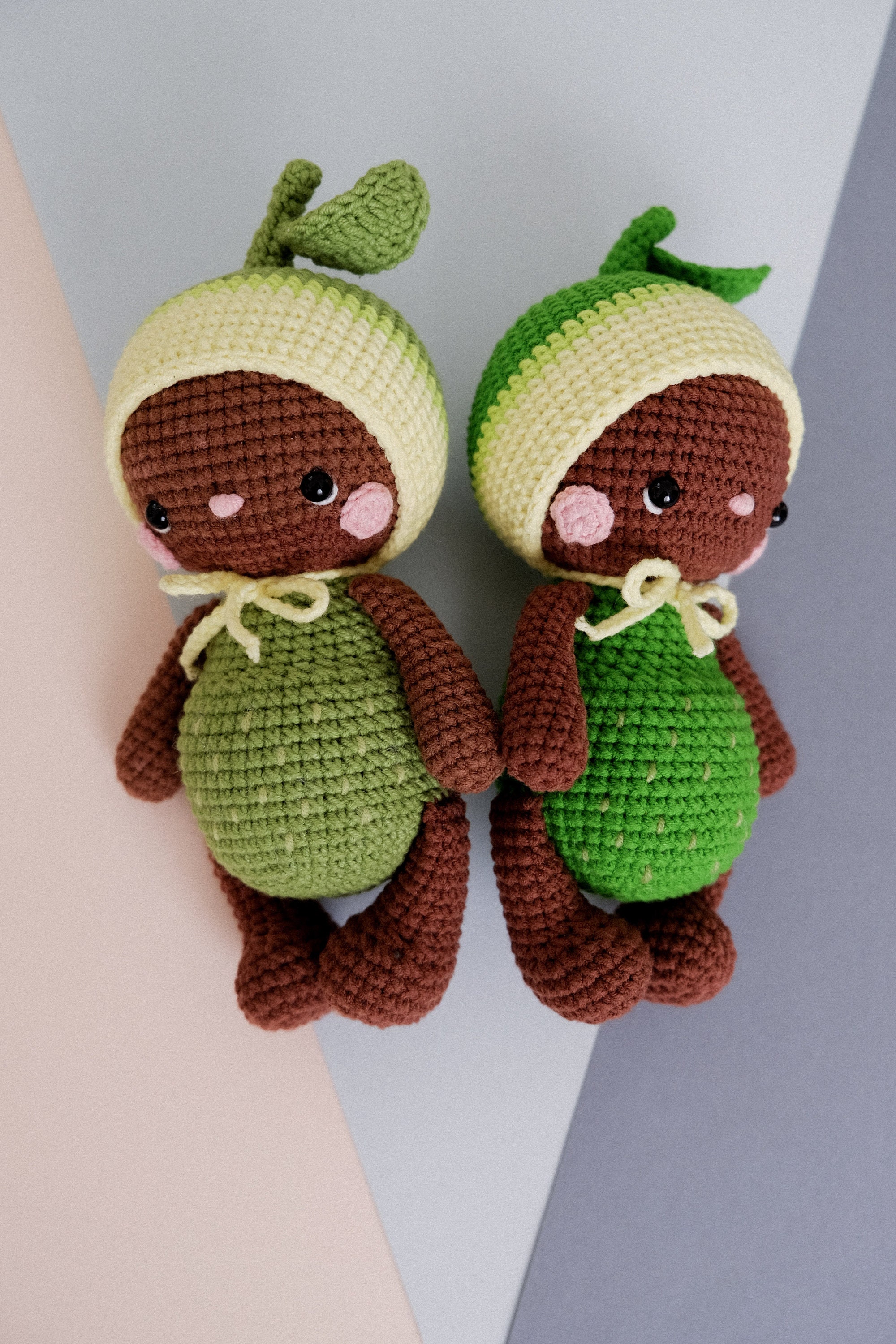 PATTERN Baby Avocado Doll Amigurumi Crochet Toy PDF Pattern - Etsy