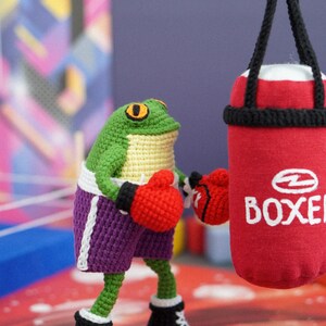 Boxing Outfit for the Frog, Crochet Pattern, PDF Tutorial, Sports ...