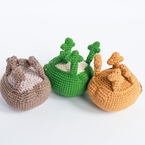 Toon Desert Rain Frog Crochet Pattern PDF – Cute Amigurumi Frog Plush ...