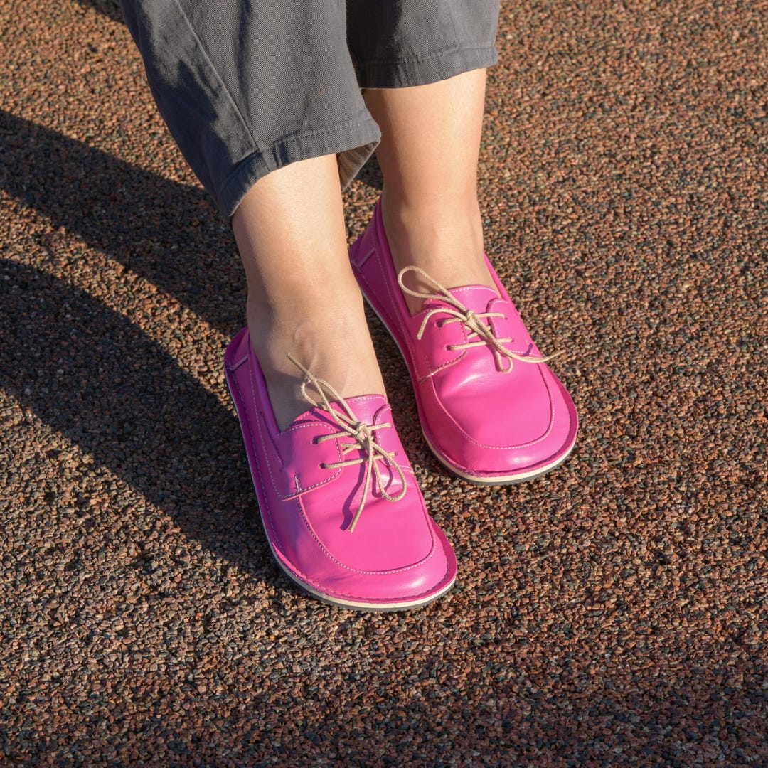 Barefoot Wide Toe Women Shoes, Comfortable Zero Drop Rubber Sole ...