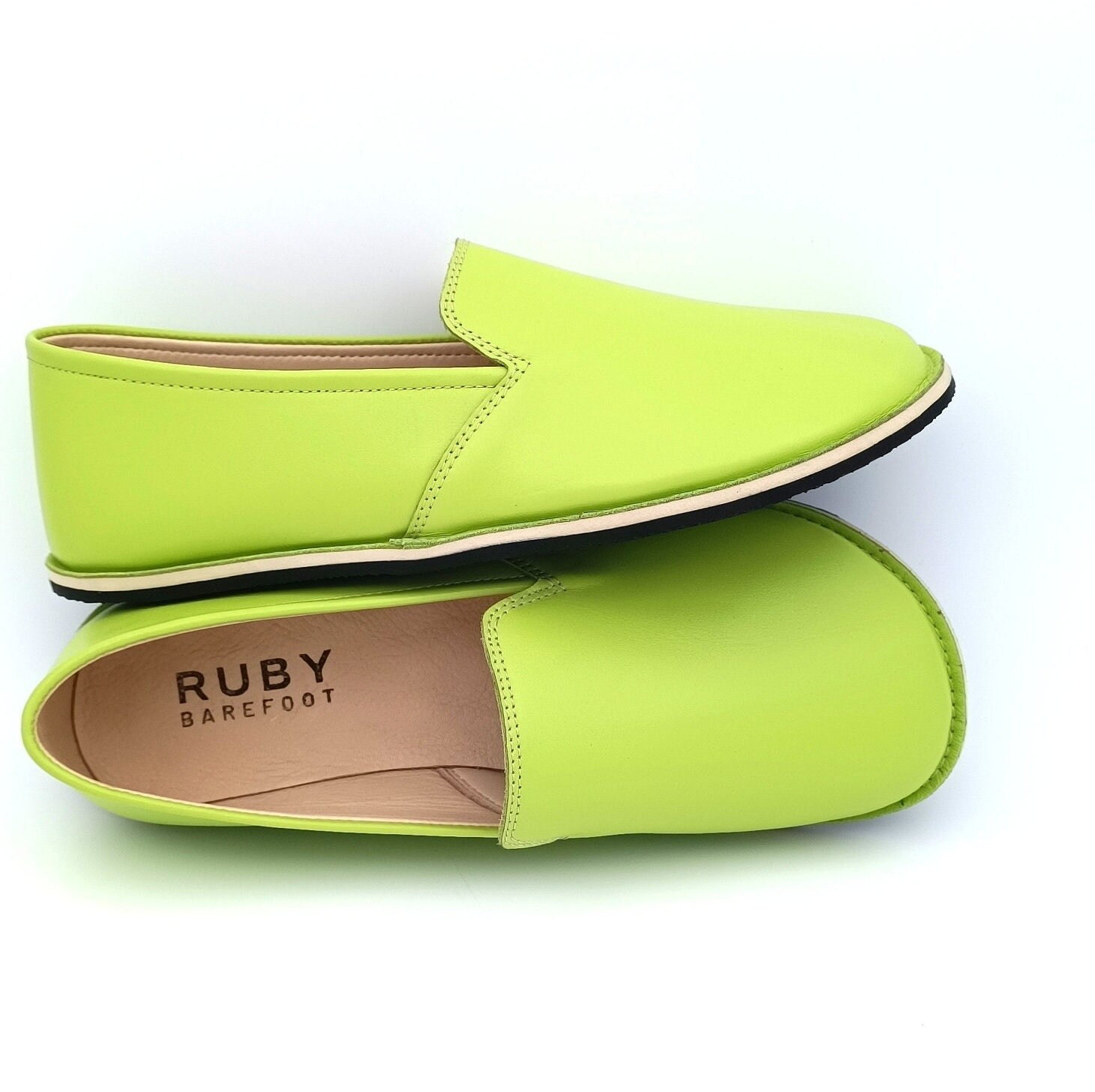 Barefoot Green Shoes Women Minimalist Rubber Sole Moccasins - Etsy