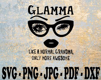 Glamma Clipart Png - Etsy