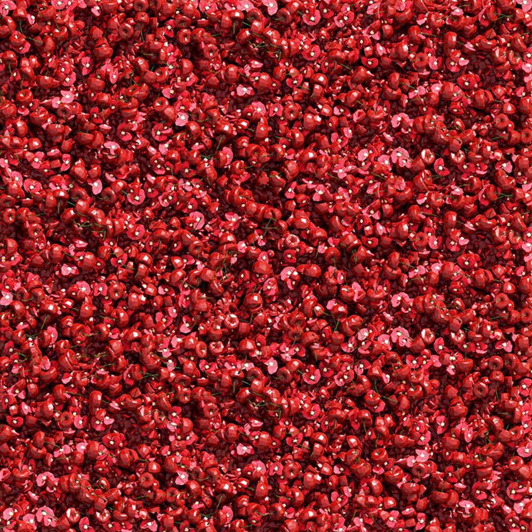 Cherry Background - High-res PNG 3D Low-poly 4k Background - Instant ...