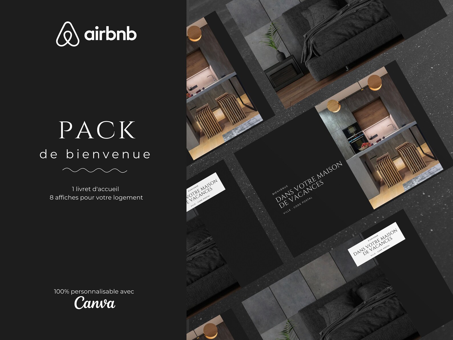 Livret d'accueil AirBnb Français Livre de Bienvenue - Etsy France