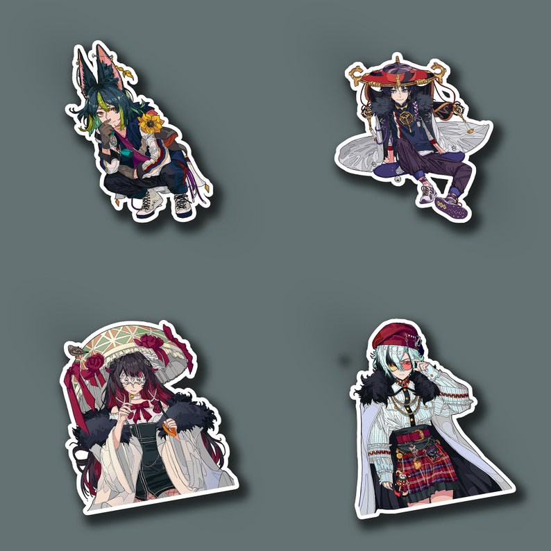 Genshin Impact Die Cut Vinyl Sticker - Etsy