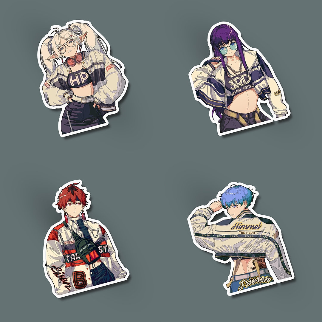 Frieren Die Cut Vinyl Sticker Nestvirgo - Etsy