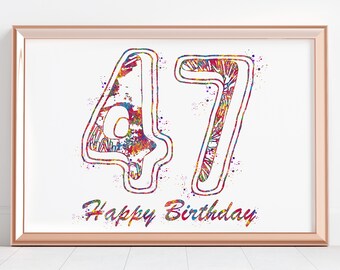 47th Birthday Ideas - Etsy