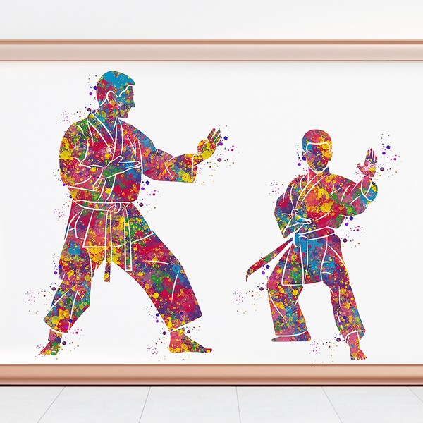 Karate Poster - Etsy