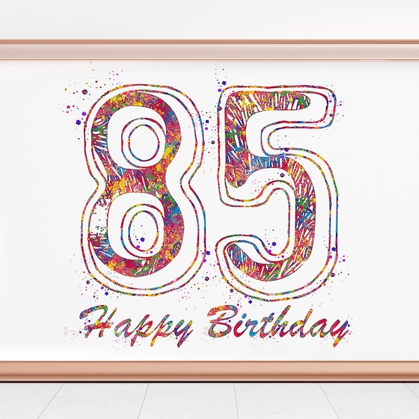 85th Birthday Posters - Etsy