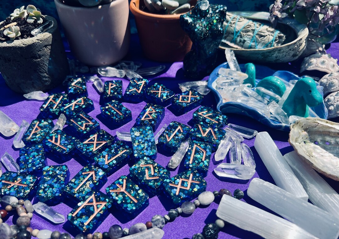 Atlantis Elder Futhark Runes - Etsy