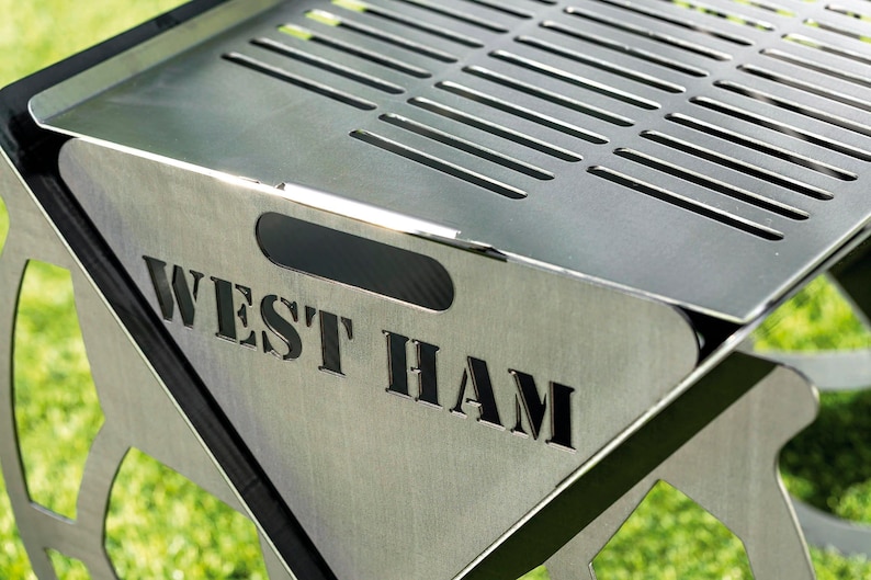 Fire Pit and BBQ Grill Football Team Personalisation - Etsy UK