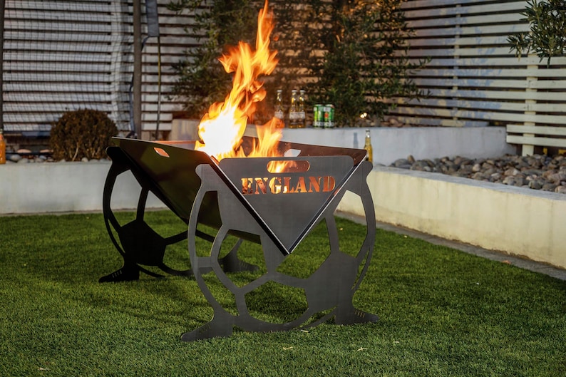 Fire Pit and BBQ Grill Football Team Personalisation - Etsy UK