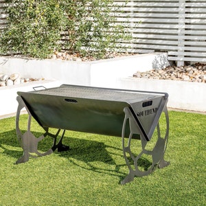 Fire Pit and BBQ Grill - Football Team, Personalisation - Large Size ...