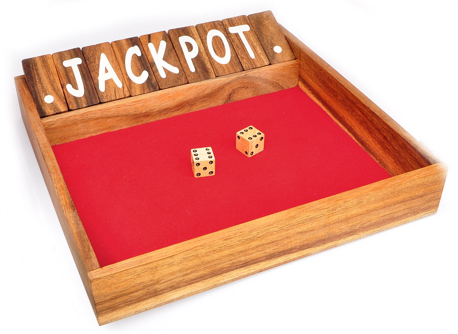 Shut the Box - Board Game in Fine Wood - Dice Game Multiplayer - Etsy