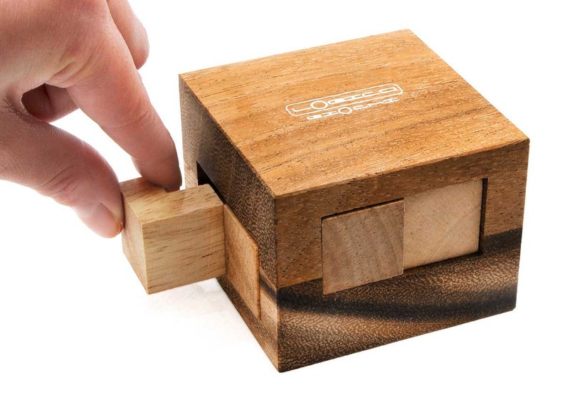 Da Vinci's Drawer 3D Wooden Brain Teaser Difficulty 3/6 Hard Leonardo ...
