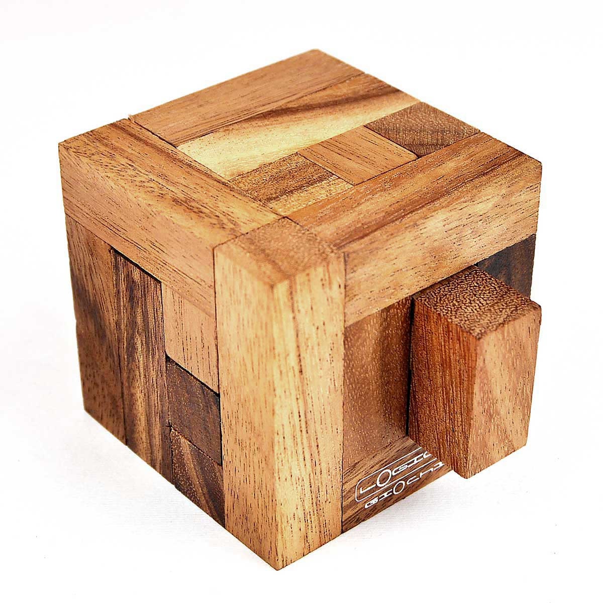 Vitruvian Cube - 3D Wooden Brain Teaser - Difficulty 5/6 Incredible ...