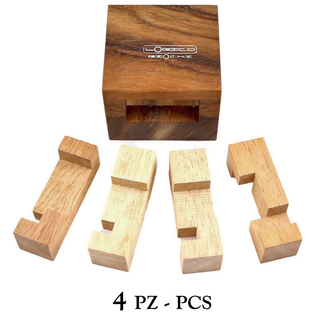 Da Vinci's Drawer 3D Wooden Brain Teaser Difficulty 3/6 Hard Leonardo ...