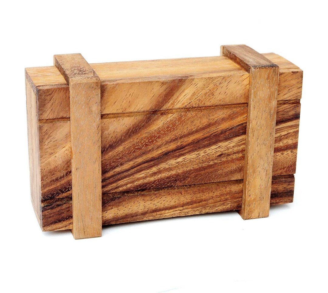 Pandora Box XL - Wooden Brain Teaser - Secret Box - Difficulty 3/6 Hard ...