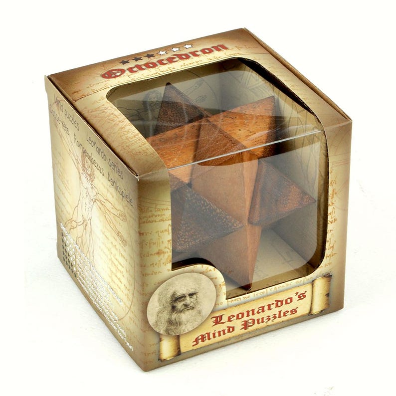 Octocedron S E M - 3D Wooden Brain Teaser - Difficulty: 6/6 HARD ...