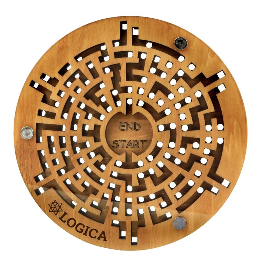 Pluto Wooden Labyrinth Puzzle Difficulty 4/6 Extreme Star Adventures ...