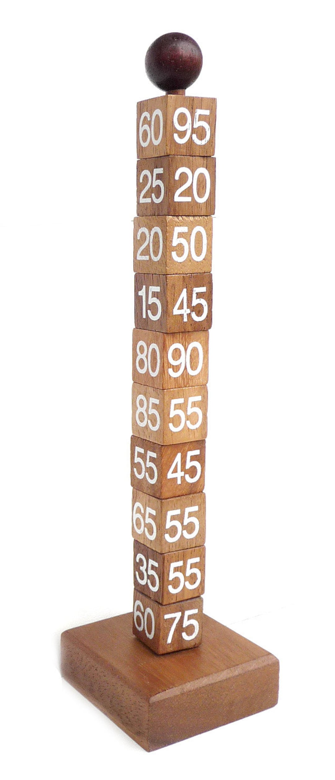 Math Tower - Mathematical Puzzle in Fine Wood - Difficulty 5/6 ...