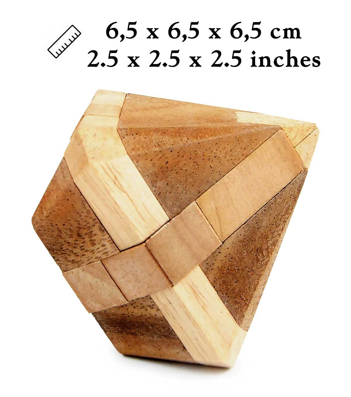 Leonardo's Parachute - 3D Wooden Puzzle - Difficulty 4/6 Extreme ...