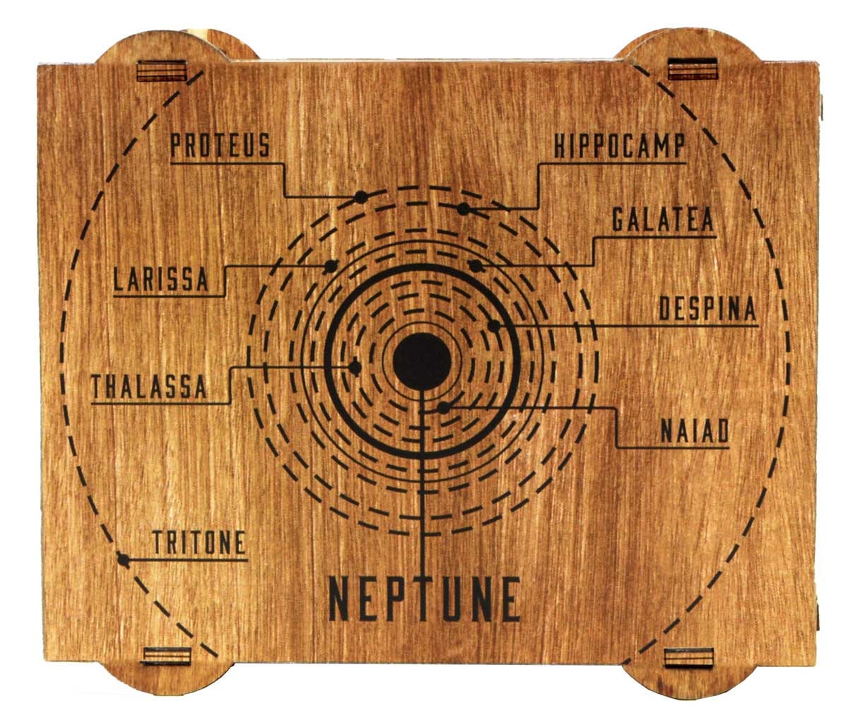 Neptune - Secret Box - Wooden Brain Teaser - Difficulty 5/6 Incredible ...