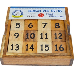 15+16 Puzzle - 2 Puzzles in 1 - Number Challenge - Math Puzzle - Slide ...