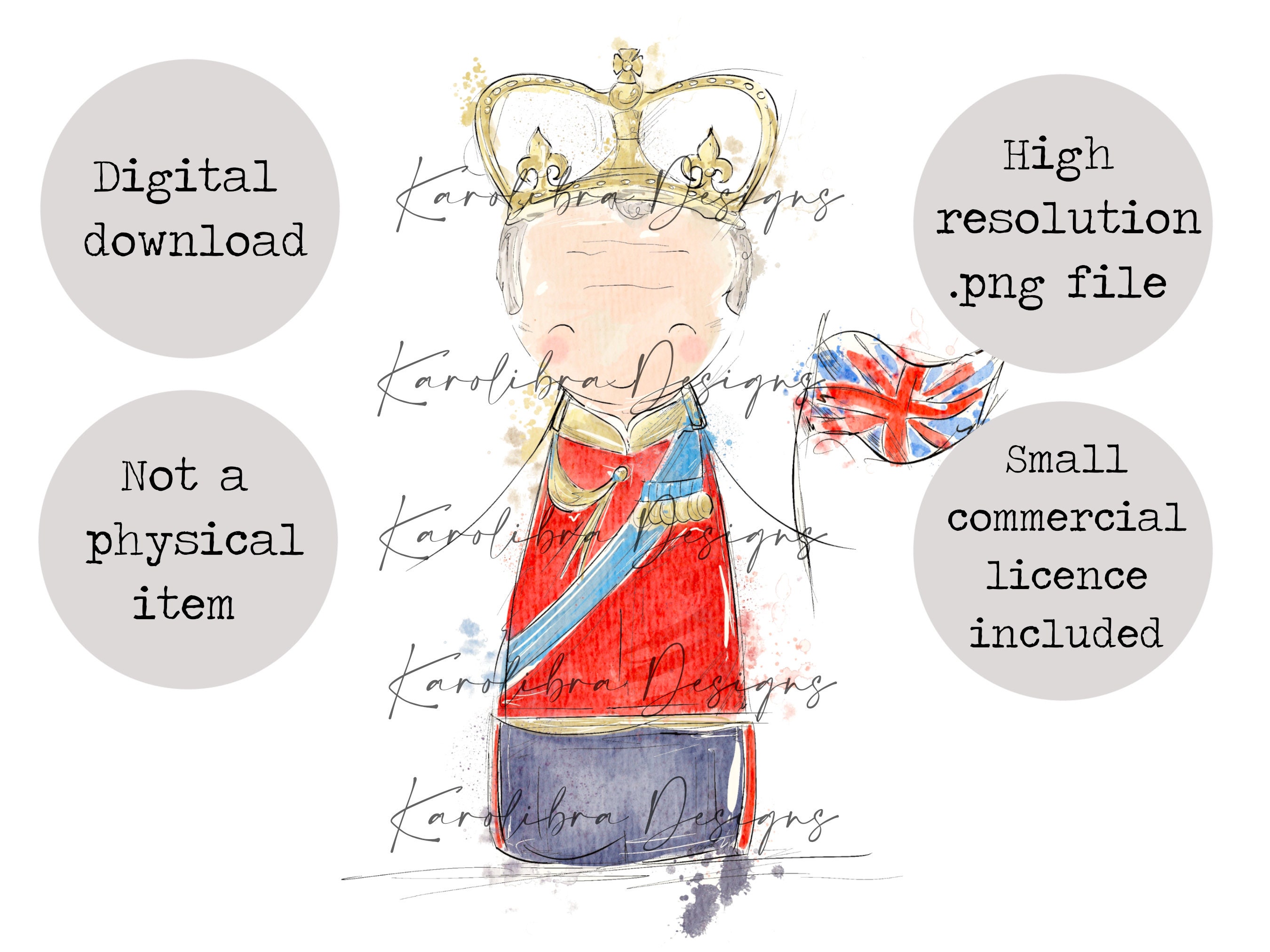 King Charles III Coronation Design, Coronation Day PNG, King Charles ...