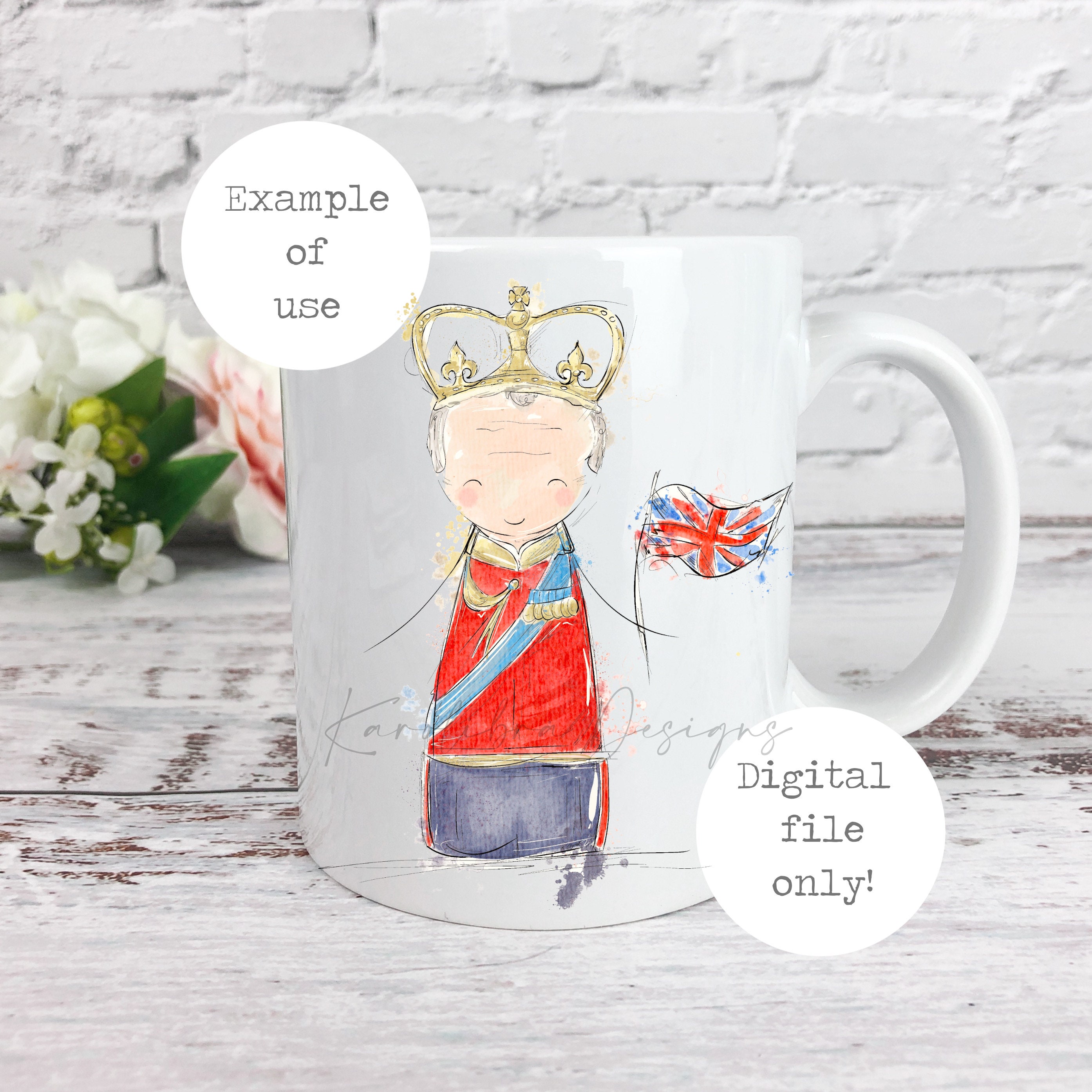 King Charles III Coronation Design, Coronation Day PNG, King Charles ...