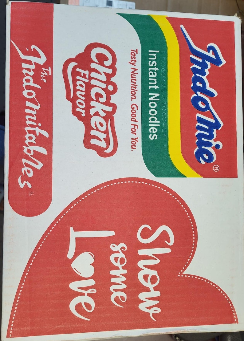 Instant Indomie Noodles Chicken Flavor Pack of 40 - Etsy