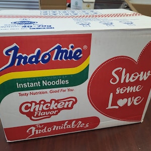 Instant Indomie Noodles Chicken Flavor Pack of 40 - Etsy
