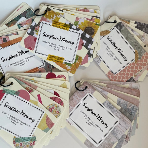 Scripture Memory - Etsy
