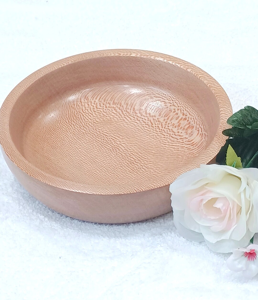 Lace Wood Bowl, Hand Turned Handmade Wooden Bowl, Unique Home ...