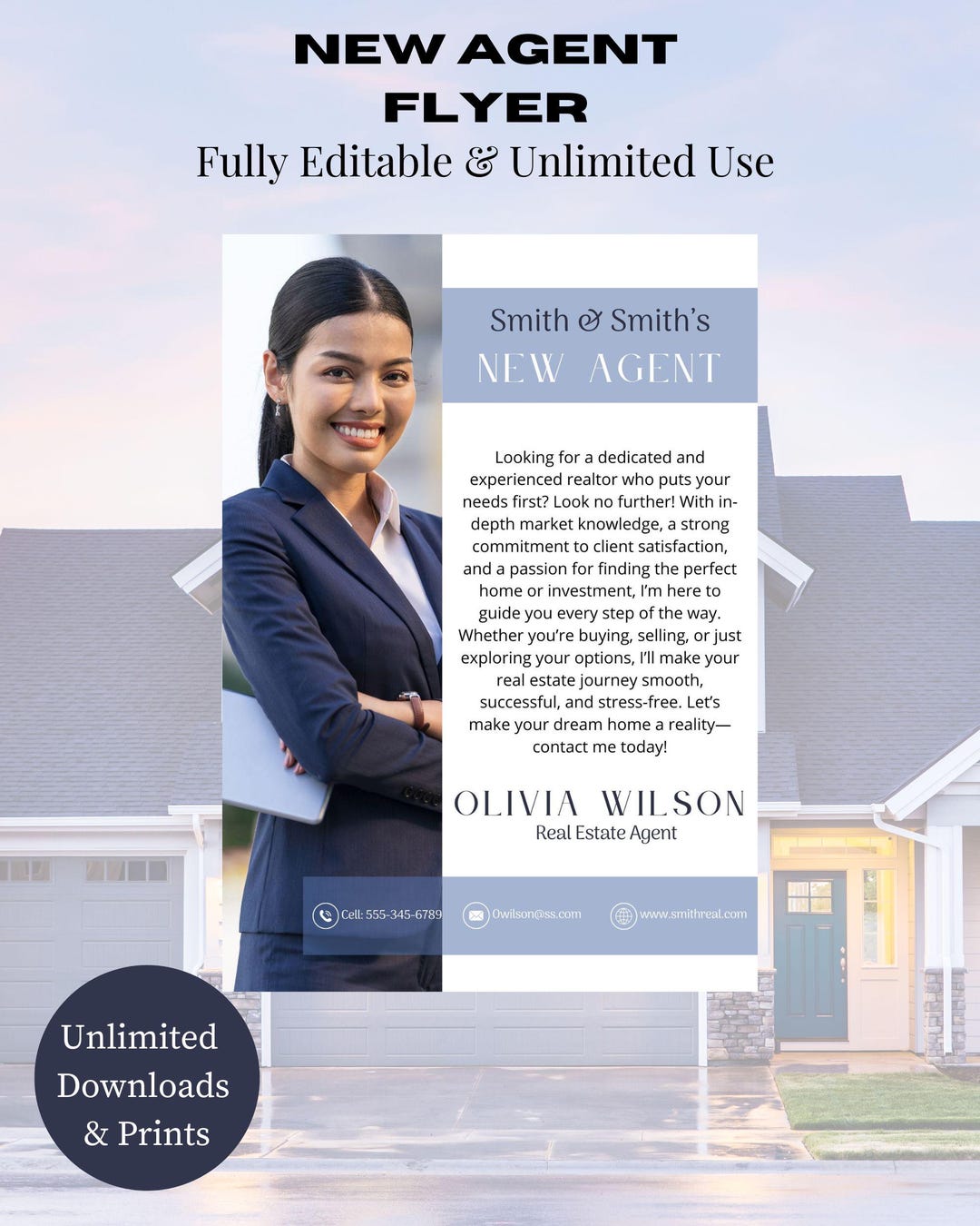 Realtor Prospecting Flyer | Real Estate Marketing Letter | Realtor ...