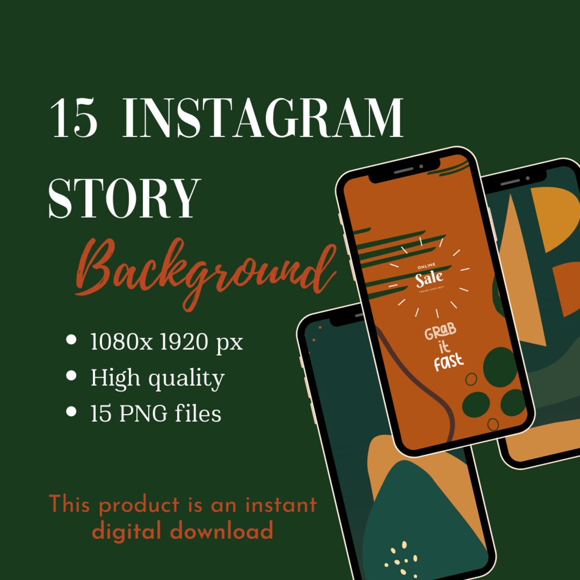 15 Instagram Story Backgrounds, Modern Design, Instagram Background ...