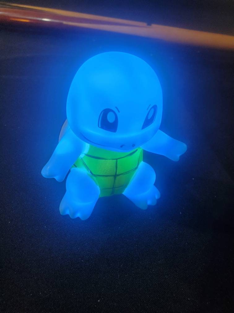 Pokemon Night Light Desk Lamp Charmander, Squirtle, Psyduck LED ...
