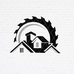 Modern Carpenter Logo Design, Construction SVG, DIY Clipart (digital ...