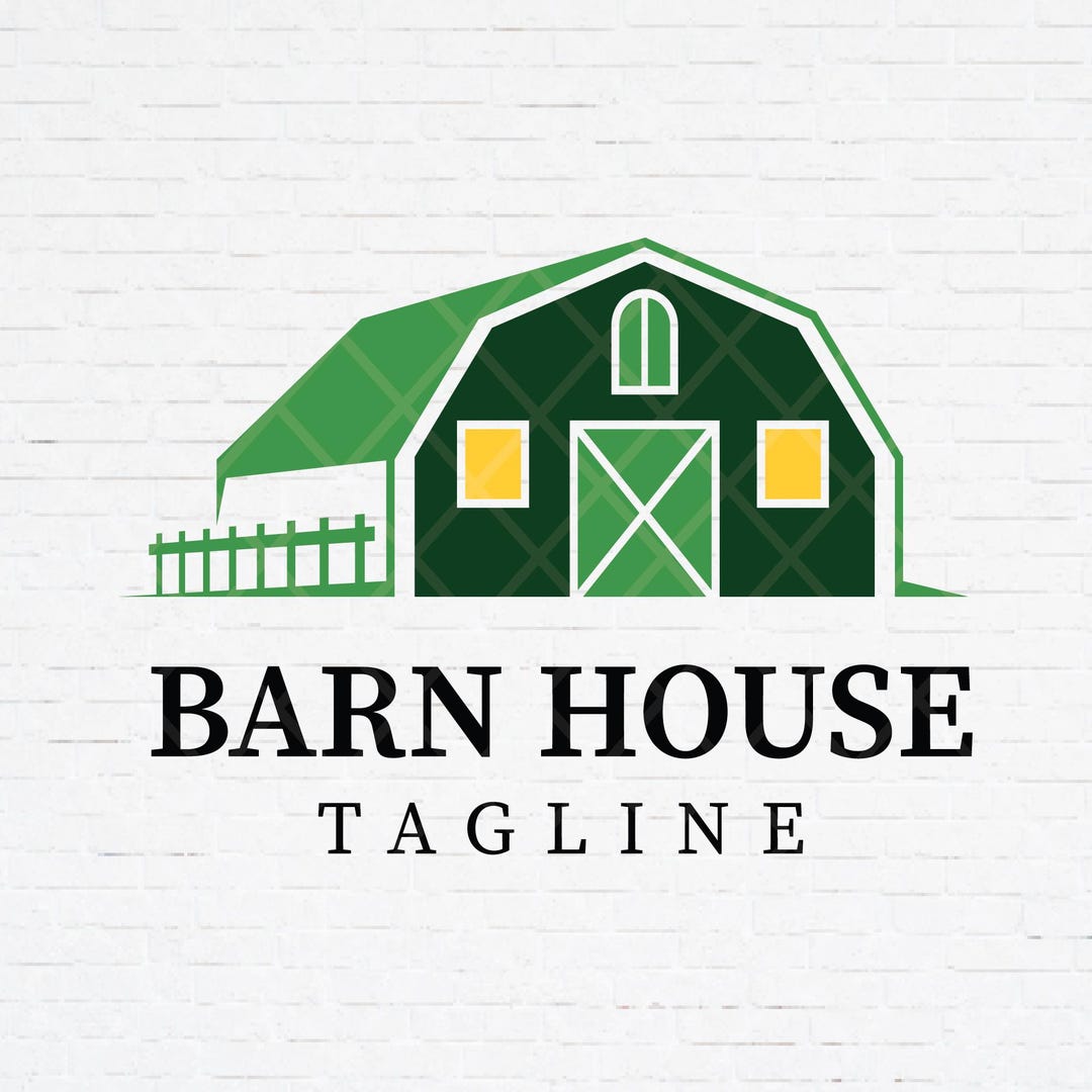 Barn Logo SVG: Farm Vector Illustration (digital Download) - Etsy Canada