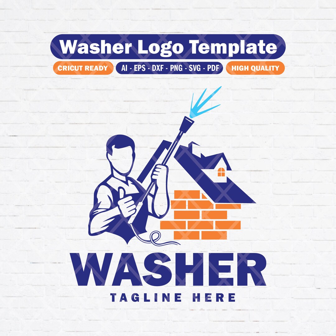 Custom Washer Design Ideas Png Svg, Pressure Washing Svg, Custom House ...