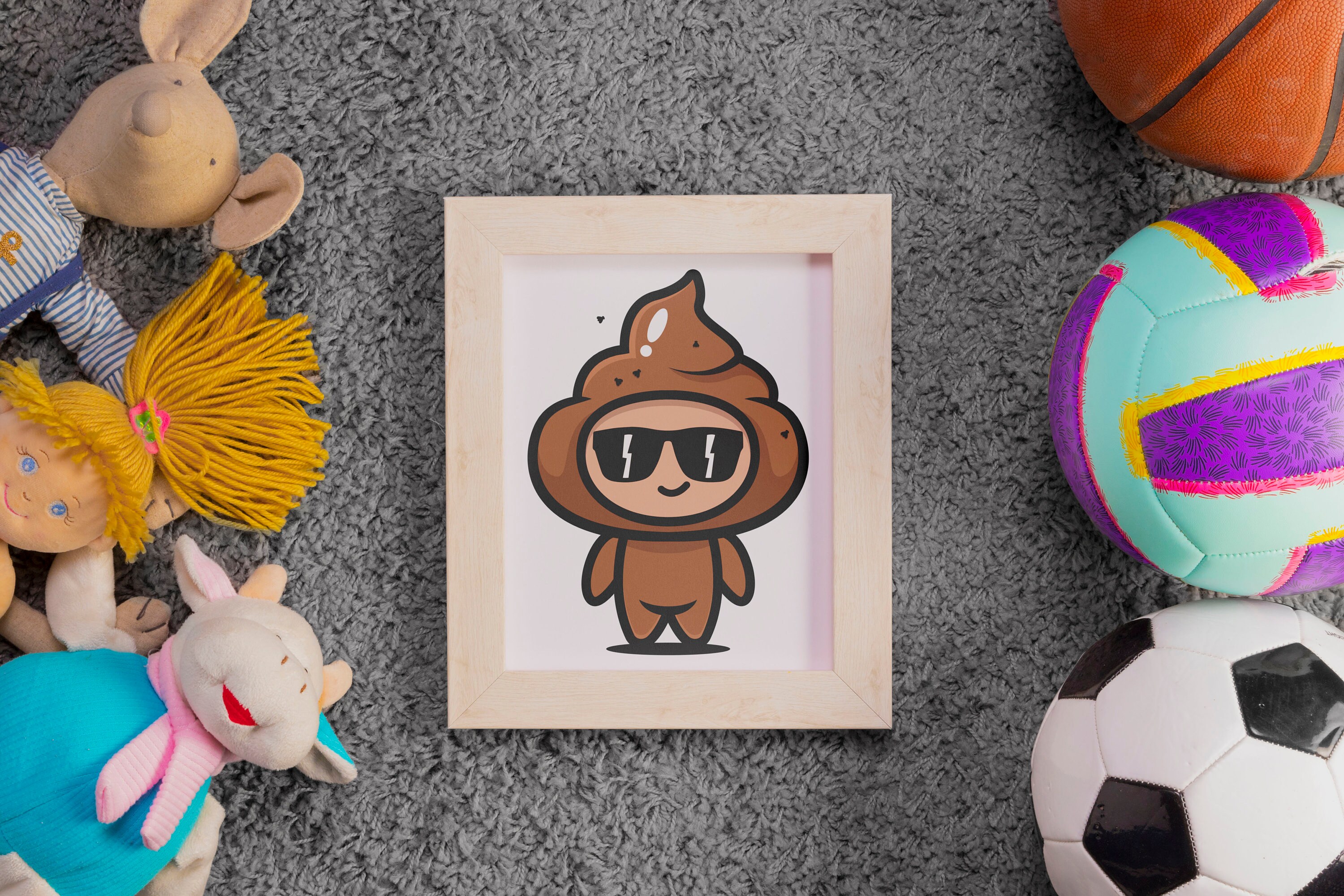 Cute Happy Poop Cartoon Emoji Collection SVG Bundle Files for - Etsy