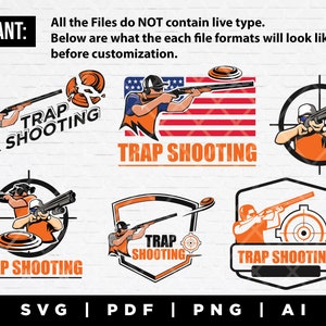 Trapshooting Clipart Collection Svg, Clay Target Svg, Trapshooting Logo ...